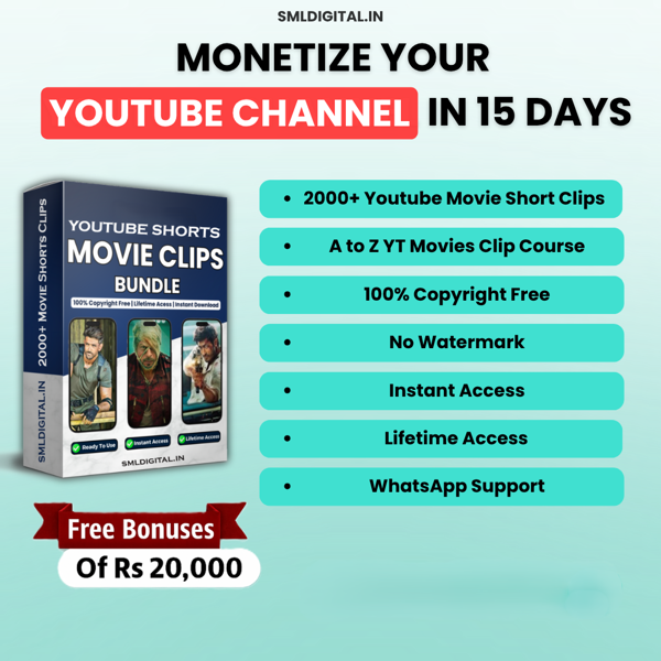 2000+ Movie Clip Bundle With Bounses