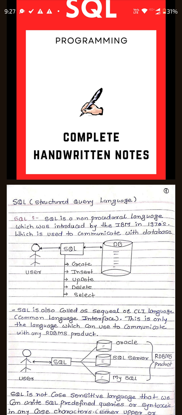 All Coding Handwritten Notes