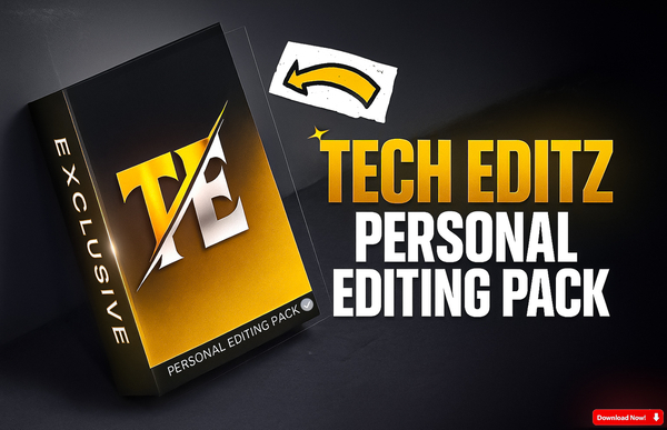 Tech Editz — Video & Thumbnail Editing Pack (2026 Edition)