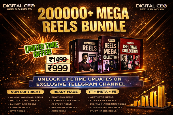 200k Mega Reels Bundle