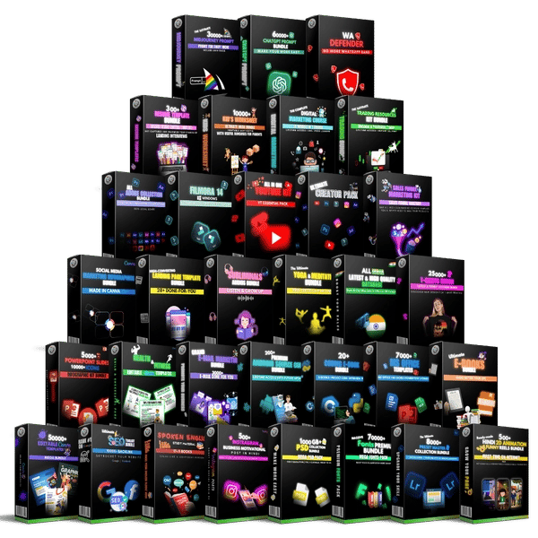 World's Largest All-in-one Digital Products Mega Bundle