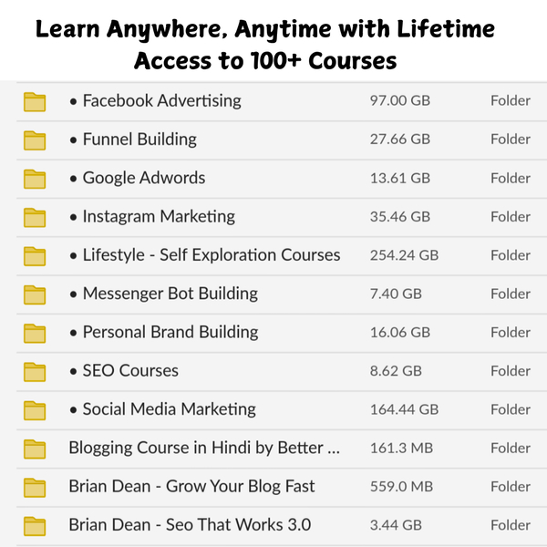 Your Next Step Starts Here: 100+ Courses, One Click Away!