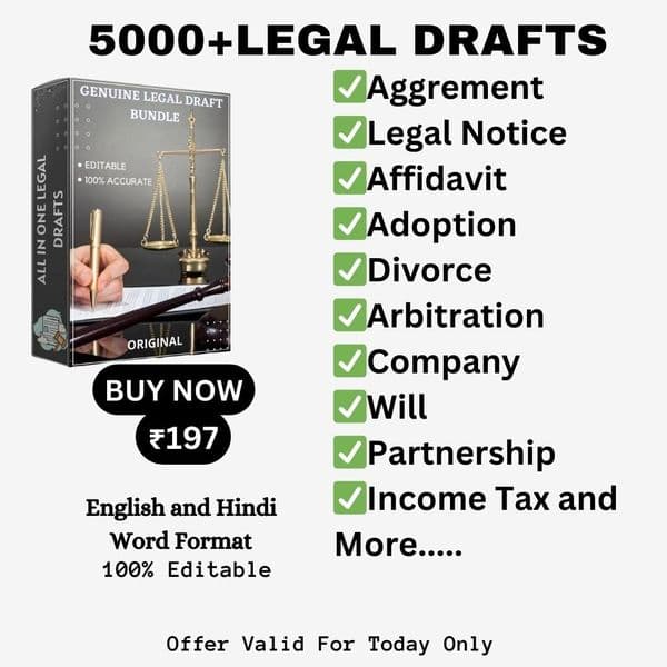 LEGAL DRAFT BUNDLE