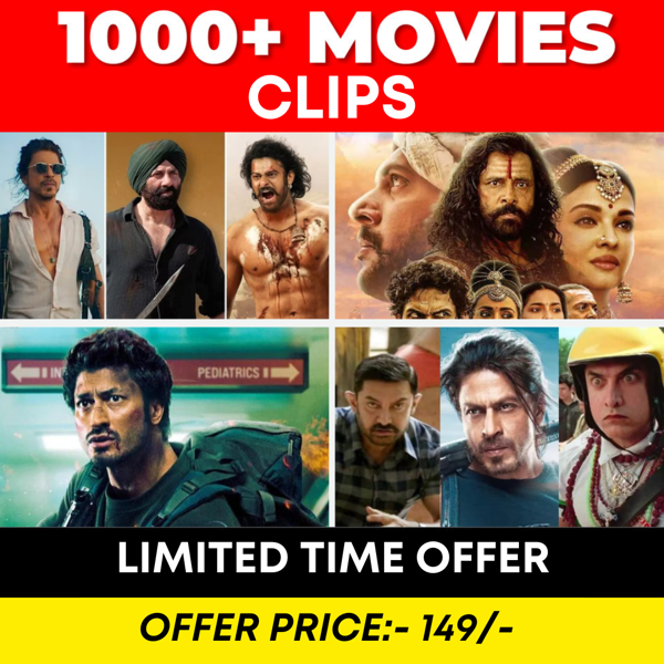 Ultimate 1000+ Ready to Upload Movies Clips Bundle
