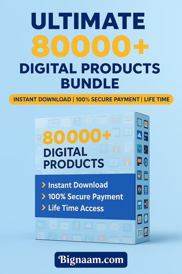 Ultimate 80000+Digital Products bundle