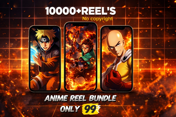 Get The Ultimate 10000+ Viral Anime Reels Bundle