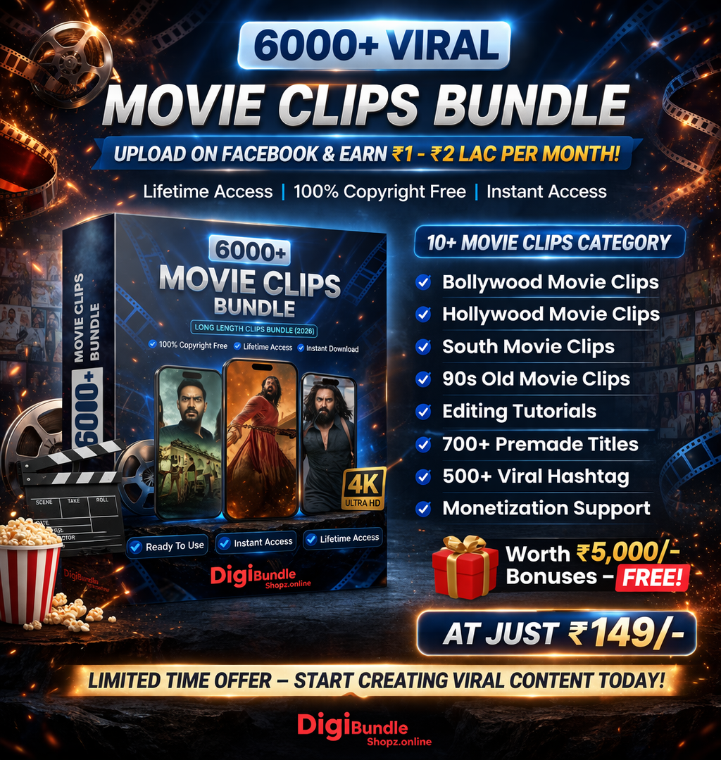 6000+ Movie Clips Bundle