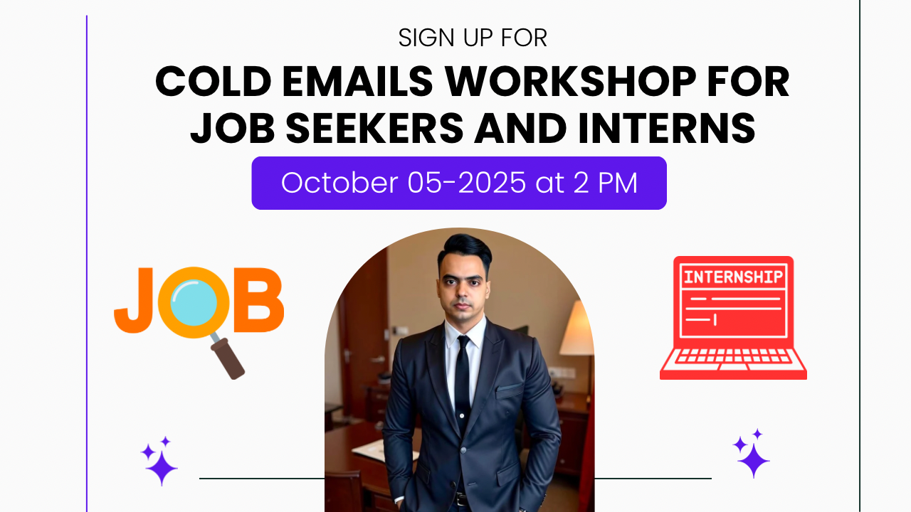 Mastering Cold DM & Email Outreach for Jobs & Internships 🚀
