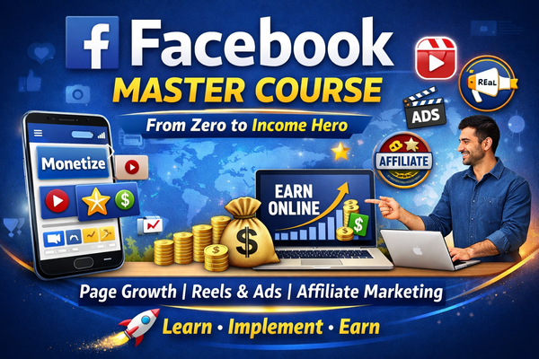 FACEBOOK MASTER COURSE FOR BEGINNERS