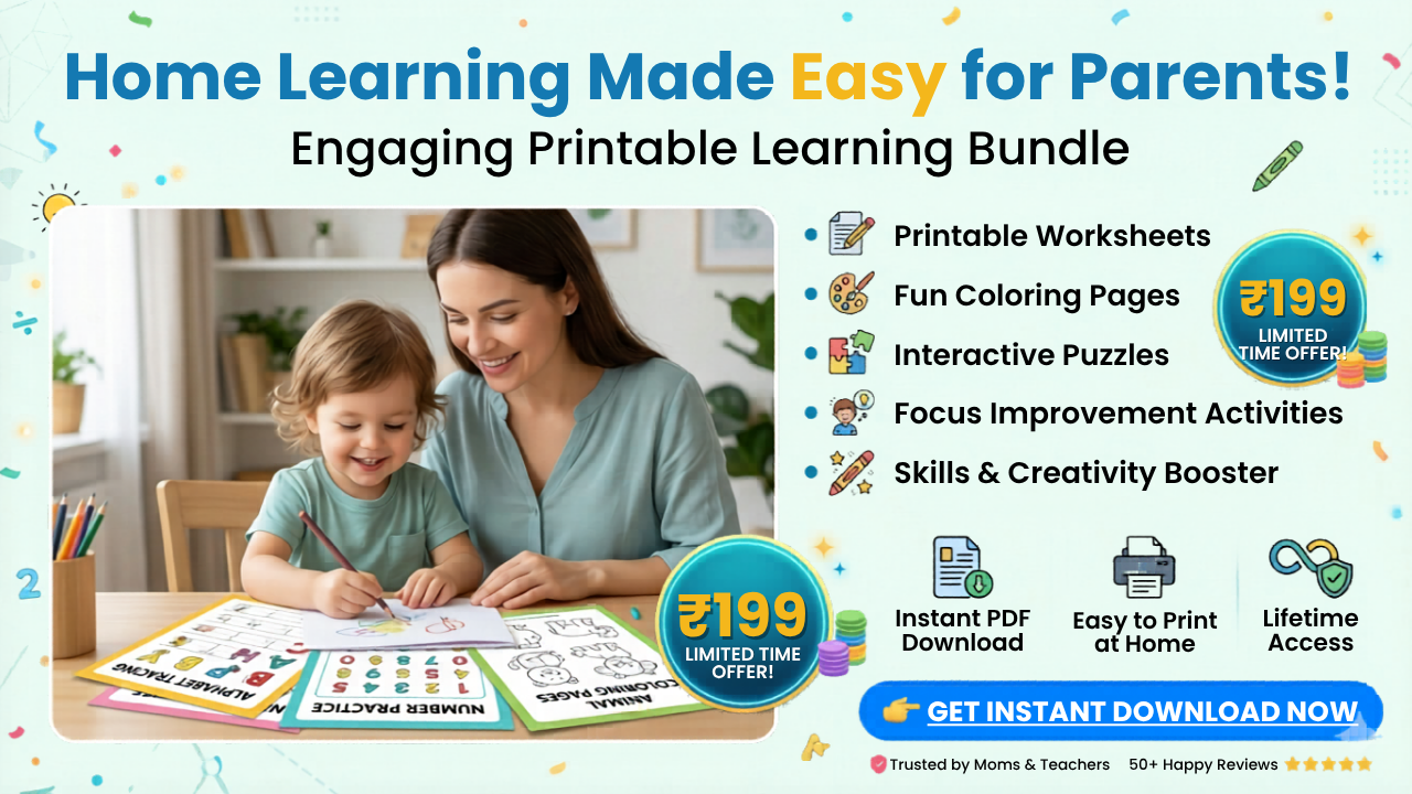 Kids Activity Printable Bundle