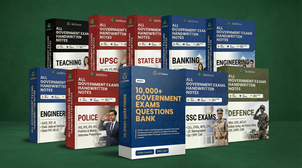 All Government Exams Handwritten Notes