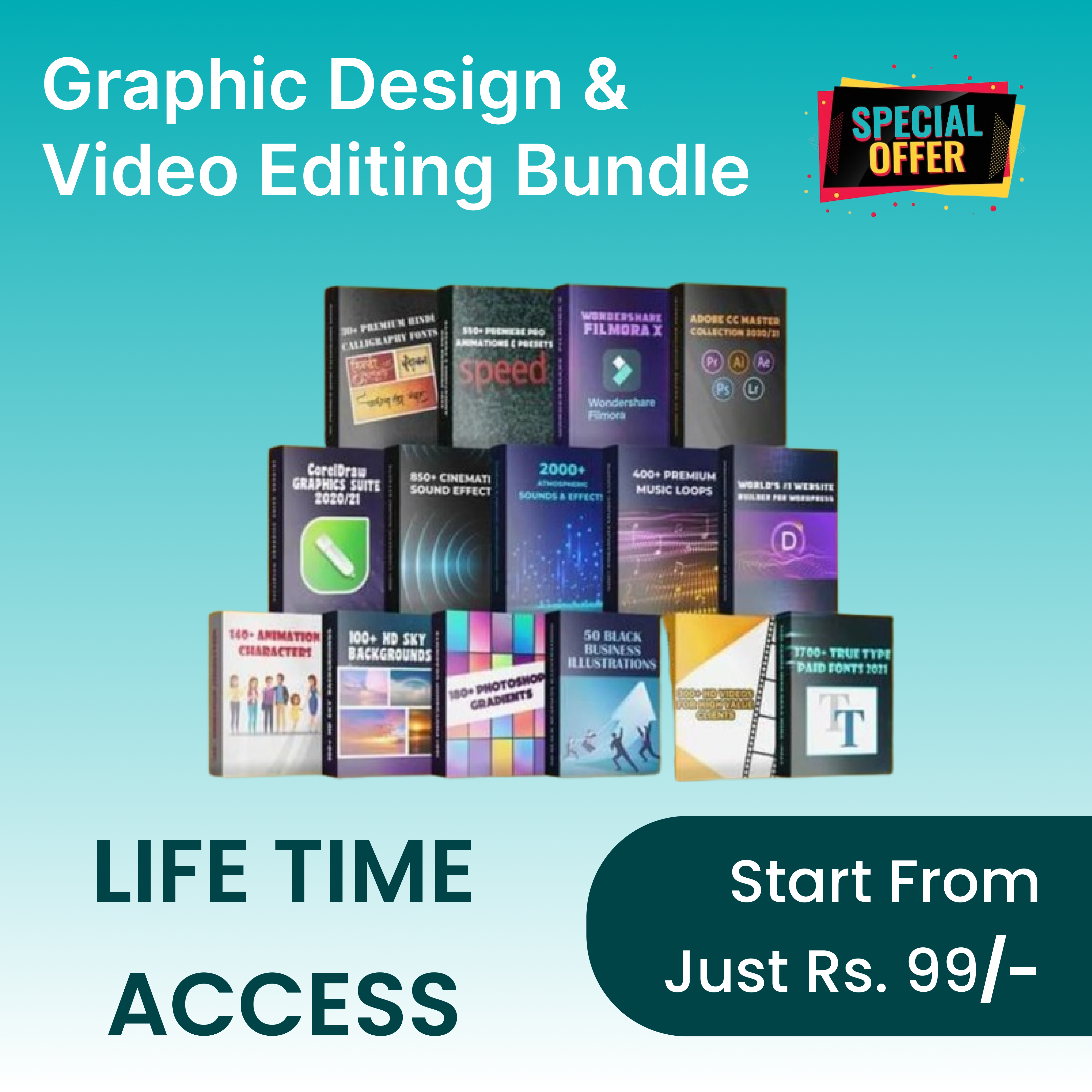 Gaphics & Video Editing Bundle