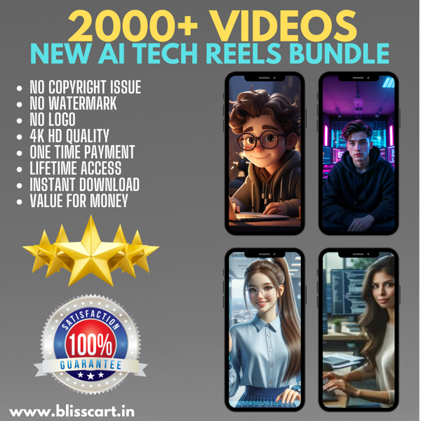 2000+ AI TECH REELS BUNDLE