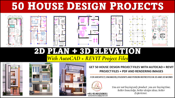 50 House Design Project Files | 01