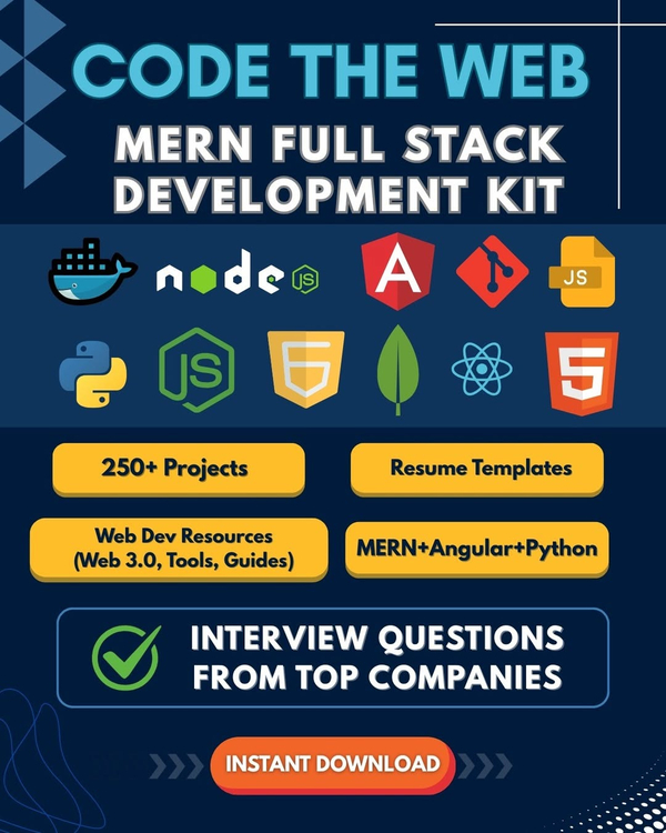Mern-Stack Web Development Bundle