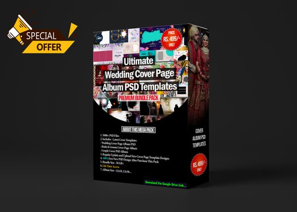 Ultimate Cover Album PSD Templates Bundle PRO PACK