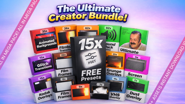 Ultimate Creator Bundle – Video Editing Assets Pack