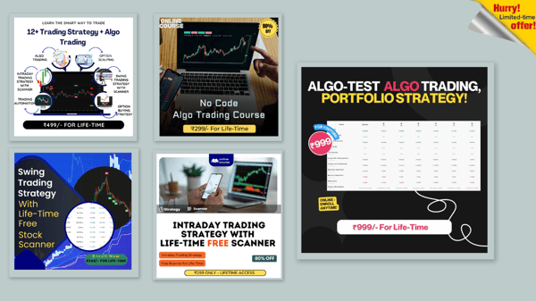 Course Bundle with Free Algo-test Strategy