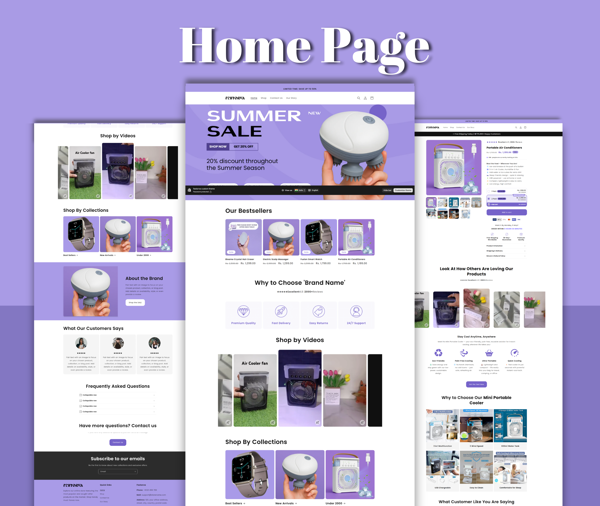 Shopify Store Templates with High Converting Product Page