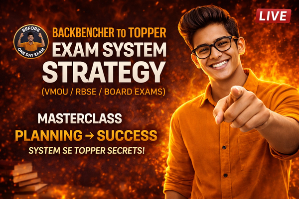 BEFORE ONE DAY EXAM | SuperProfile