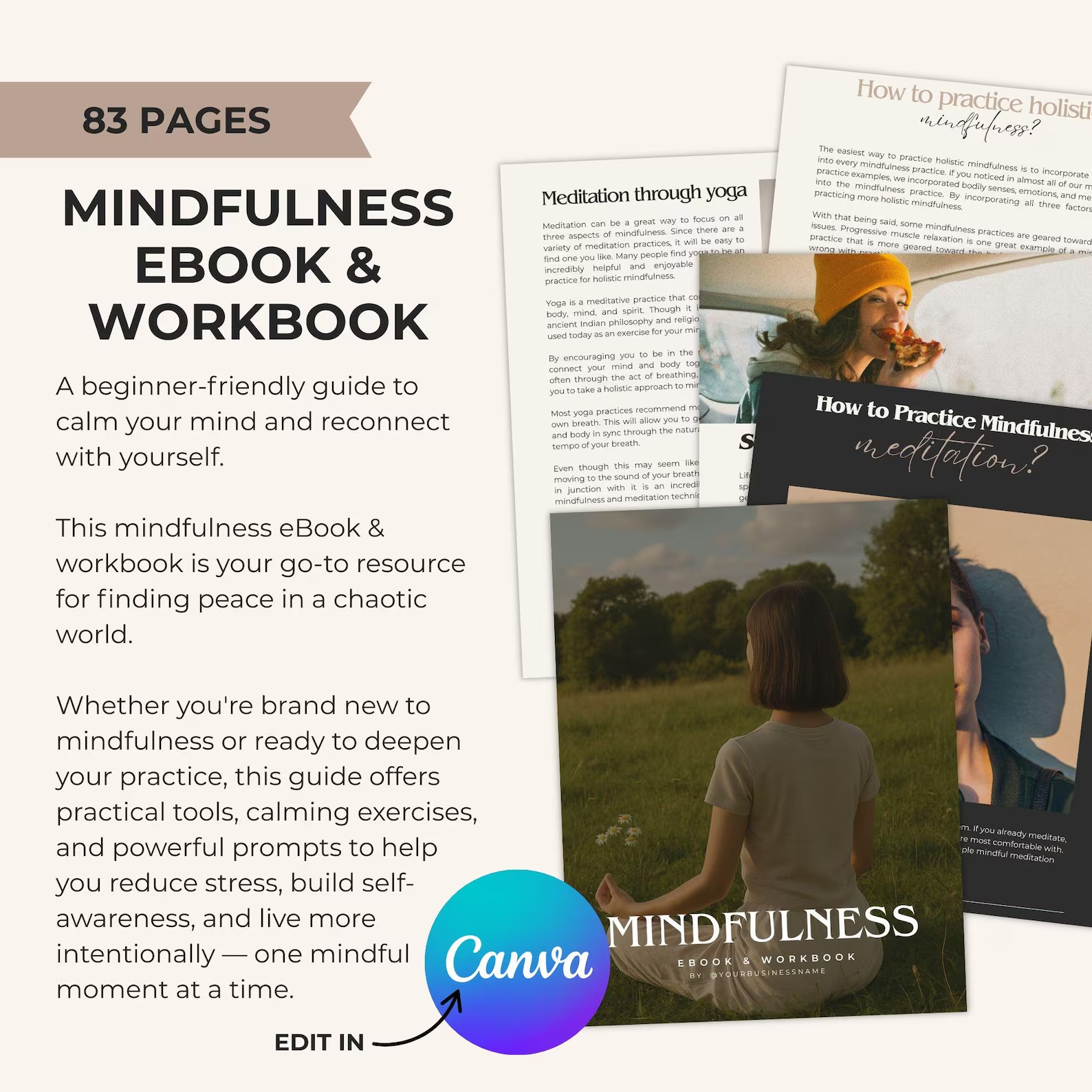 9-in-1, Done For You MENTAL WELLNESS & SELF CARE BUNDLE! + Bonuses