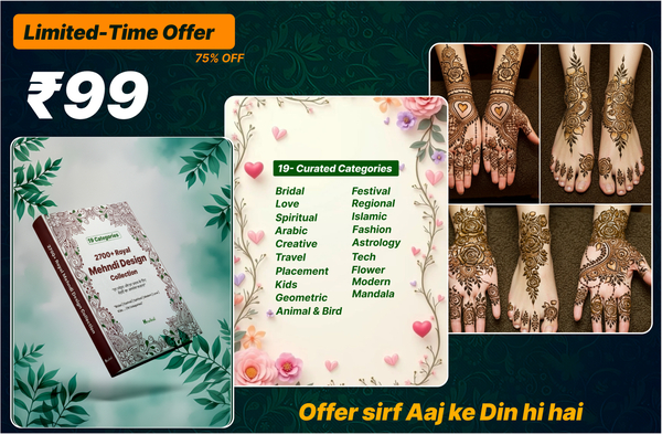 2700+ Mehndi Design Collection
