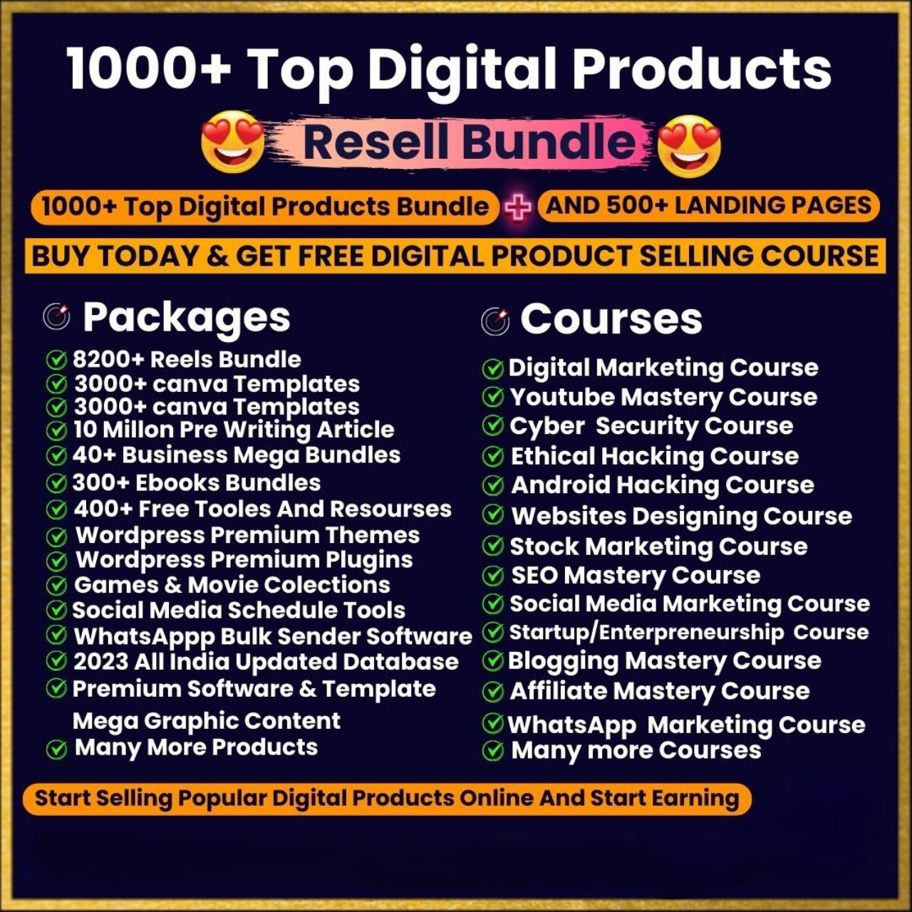 All In One Digital Products Mega Bundle