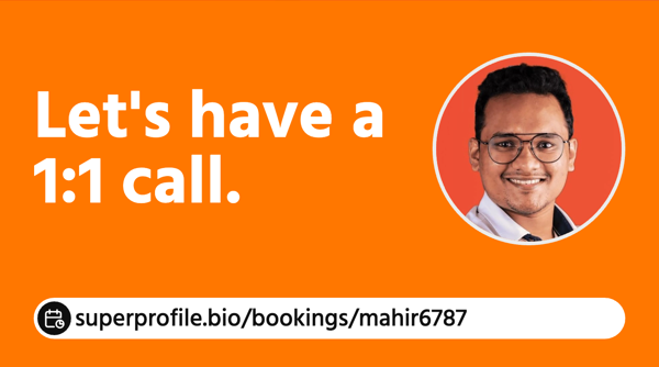 Book a 1:1 session with Ameen Ahsan