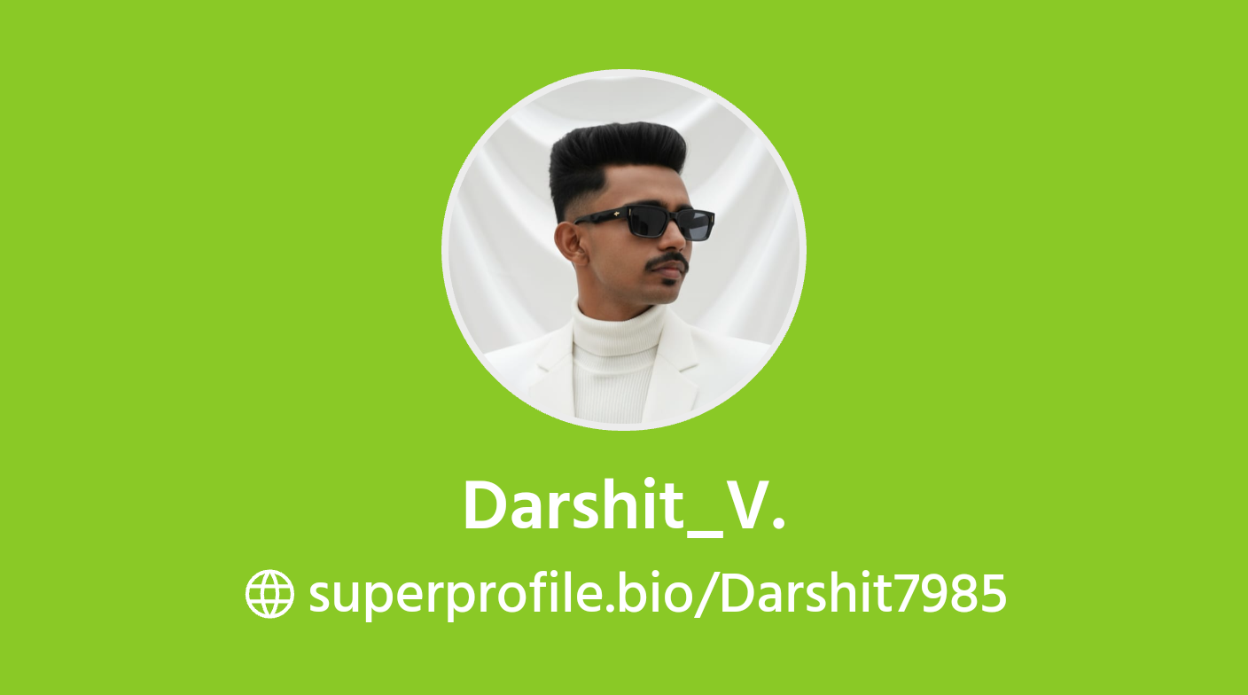 Darshit_V. | SuperProfile